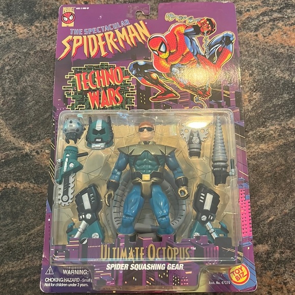 Marvel | Other | Spiderman Animated Techno Wars Ultimate Octopus 996 ...